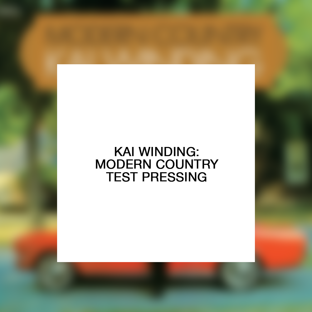 Kai Winding: Modern Country Test Pressing - Verve Record Store