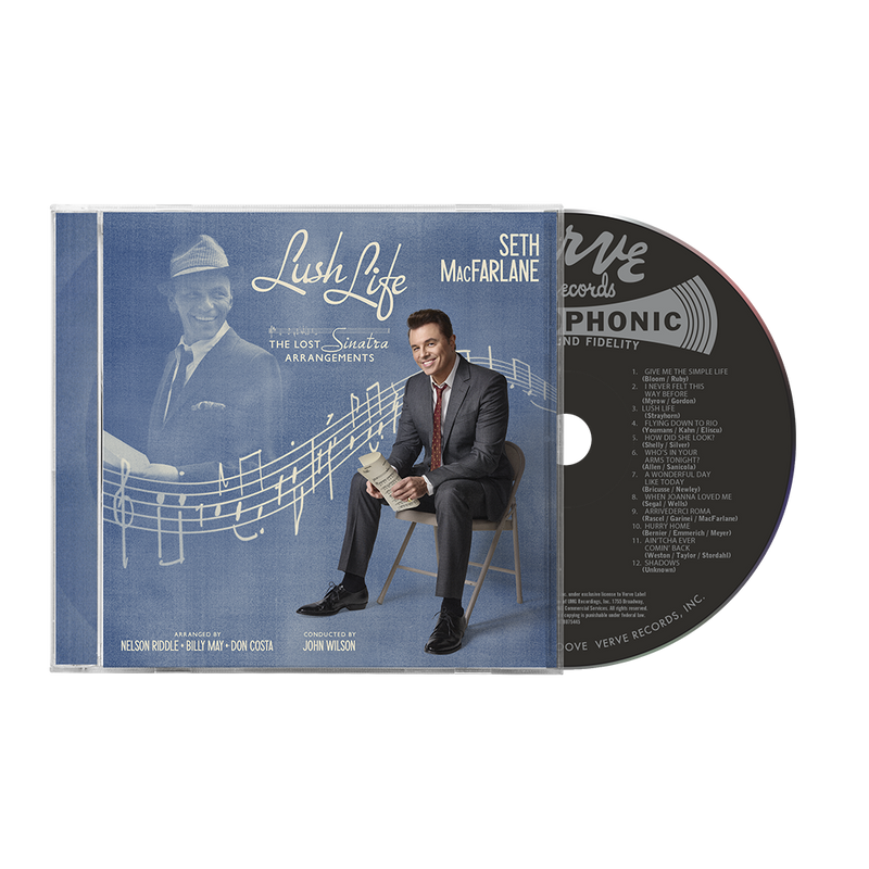 Seth MacFarlane: Lush Life: The Lost Sinatra Arrangements CD - Verve ...