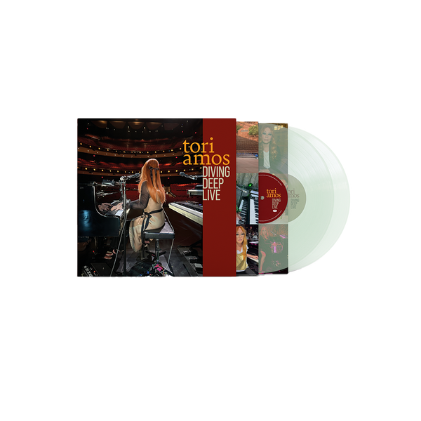 Tori Amos: Diving Deep Live Translucent Coke Bottle Clear 2LP + Signed ...