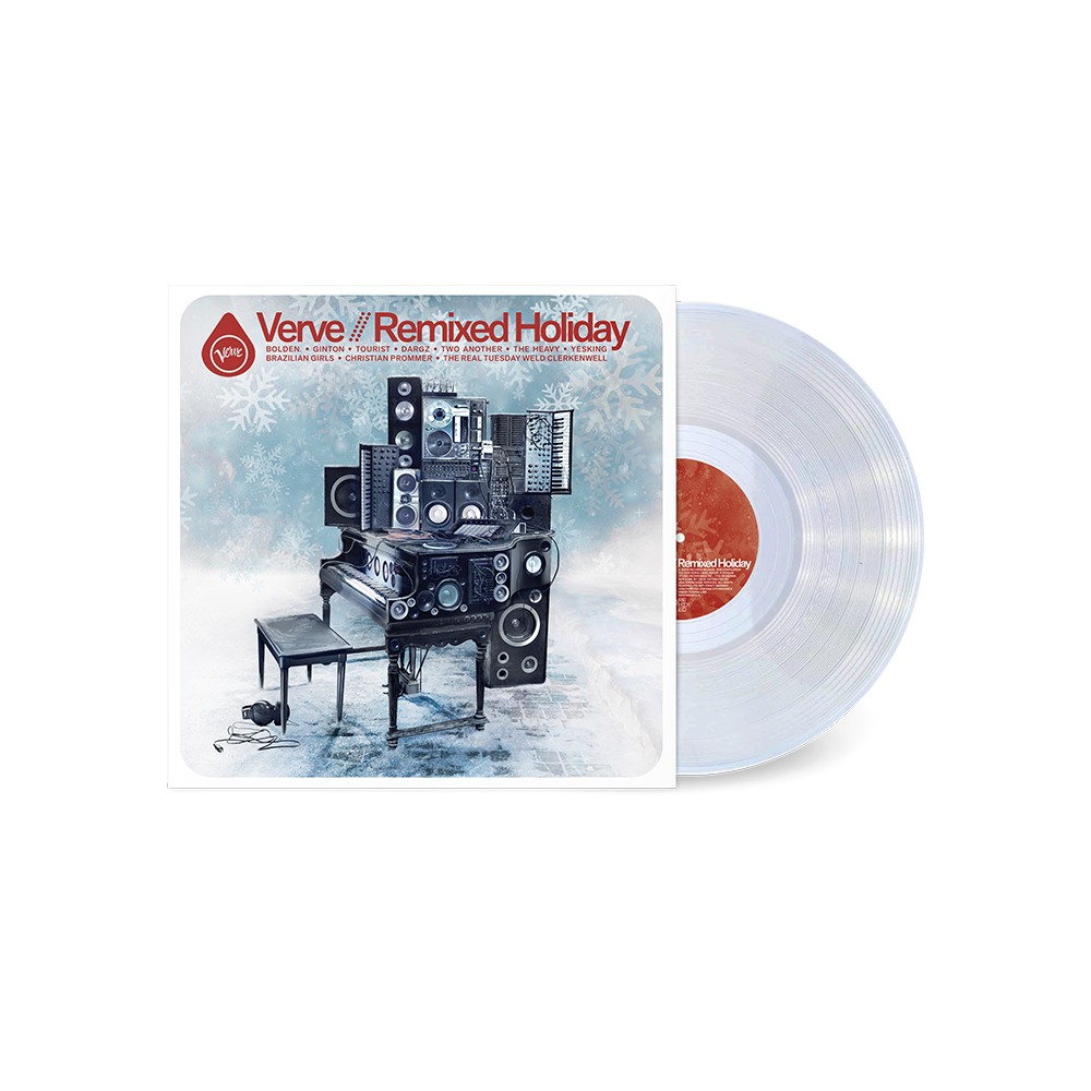 Various Artists: Verve // Remixed Holiday Crystal Clear LP - Verve ...