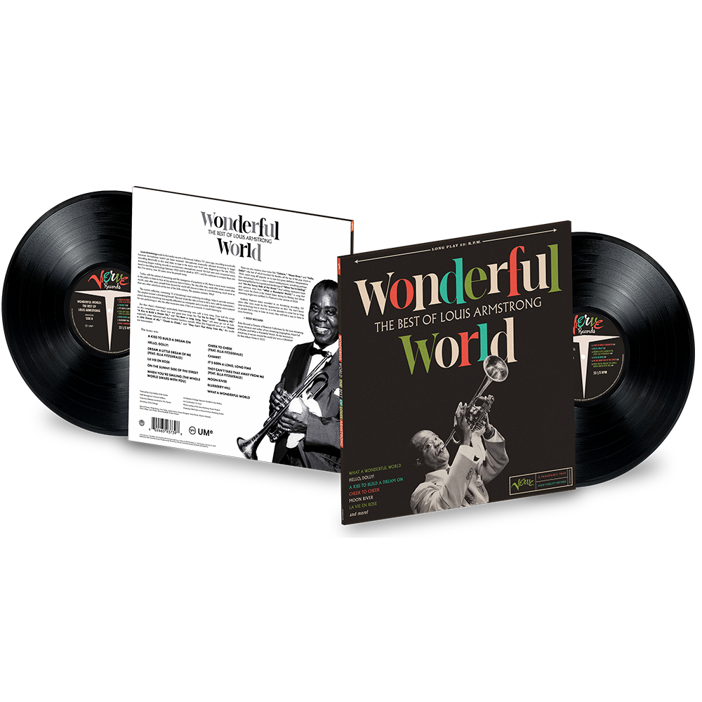 Louis Armstrong: Wonderful World: The Best Of Louis Armstrong LP ... Louis Armstrong: Wonderful World: The Best Of Louis Armstrong LP ...