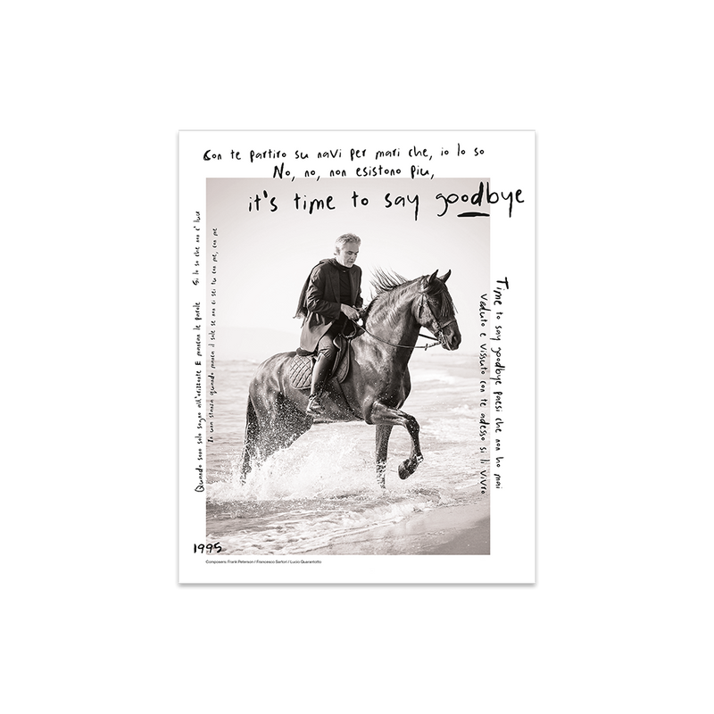 Time To Say Goodbye - Commemorative Poster - Verve Record Store