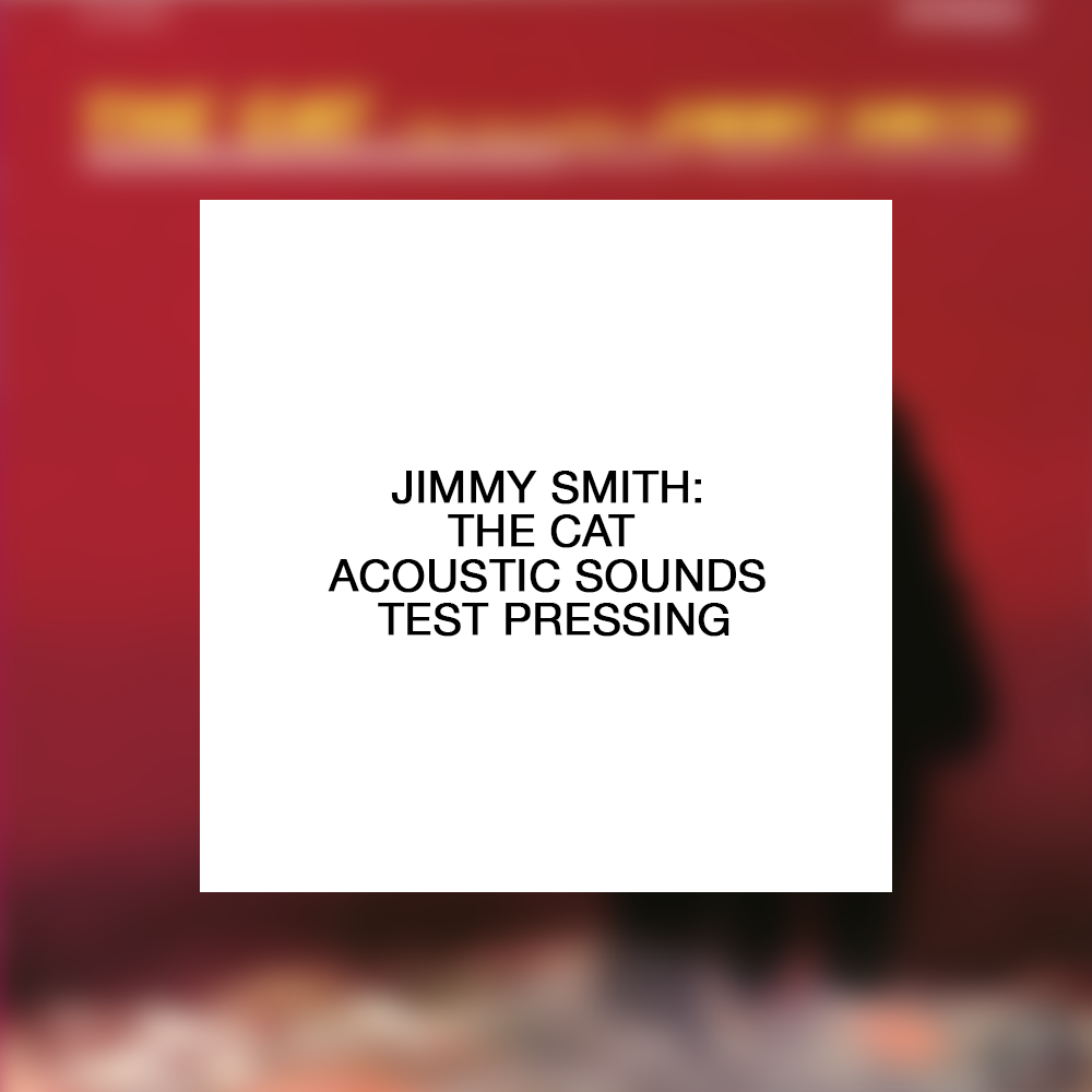 Jimmy Smith: The Cat Test Pressing - Verve Record Store