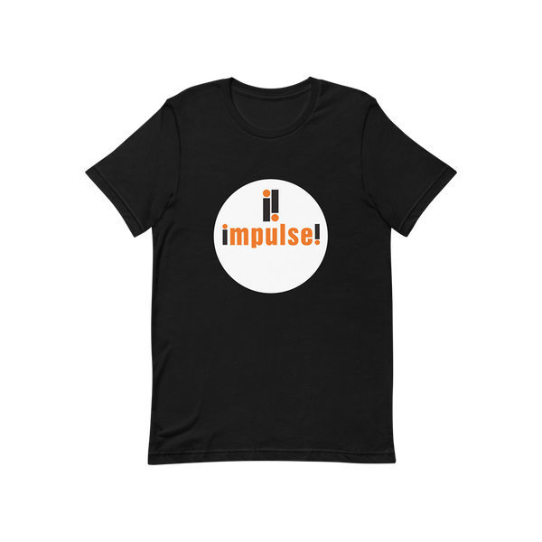 Black Impulse Classic Logo T-Shirt - Verve Record Store