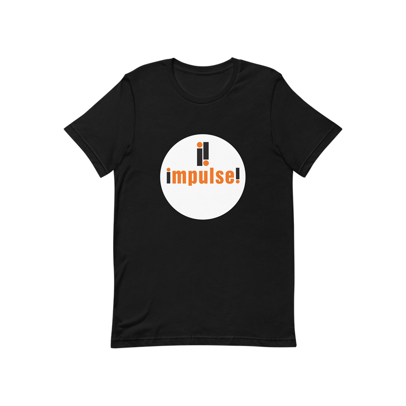 Black Impulse Classic Logo T-Shirt - Verve Record Store