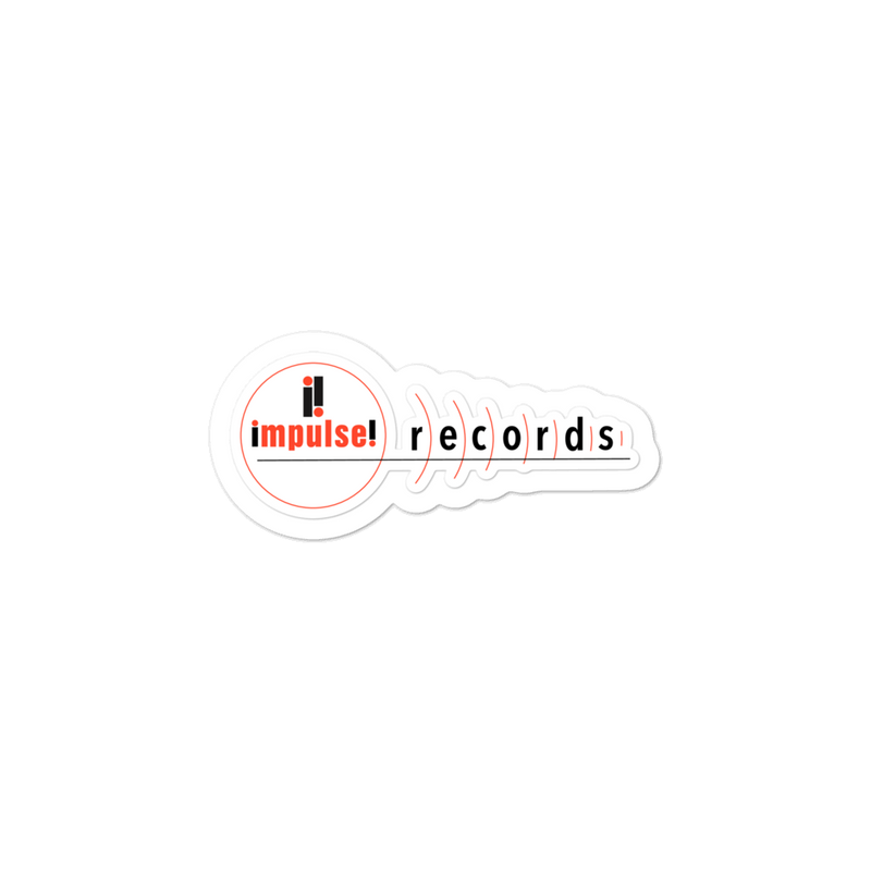 Impulse Letterhead Logo Sticker - Verve Record Store